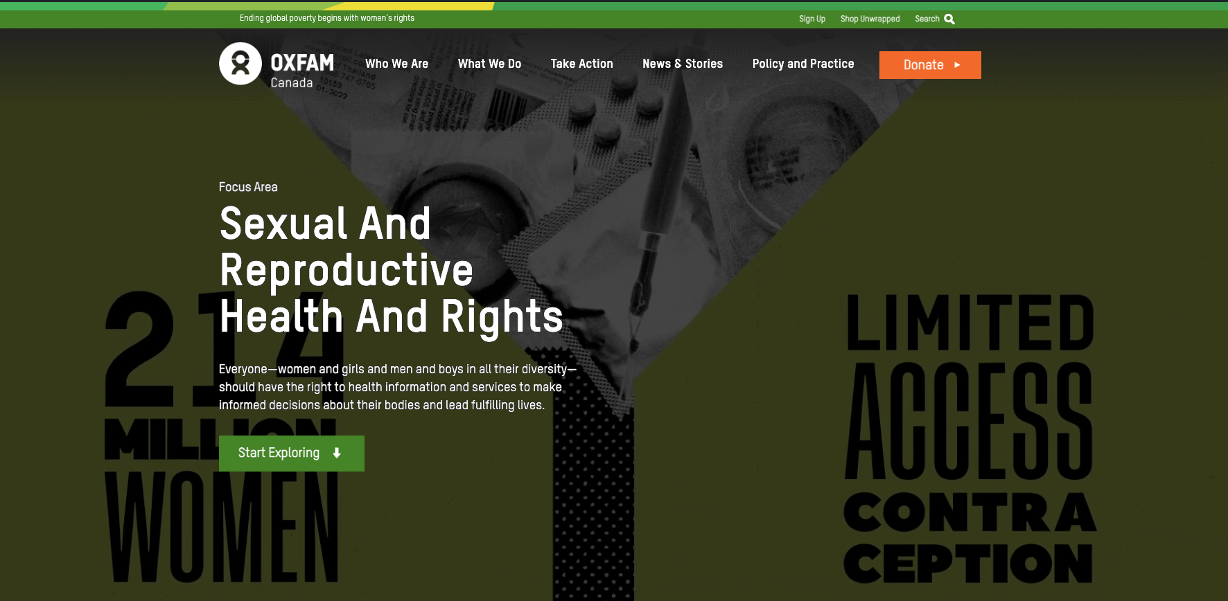 Sexual and Reproductive Health and Rights - Oxfam Canada