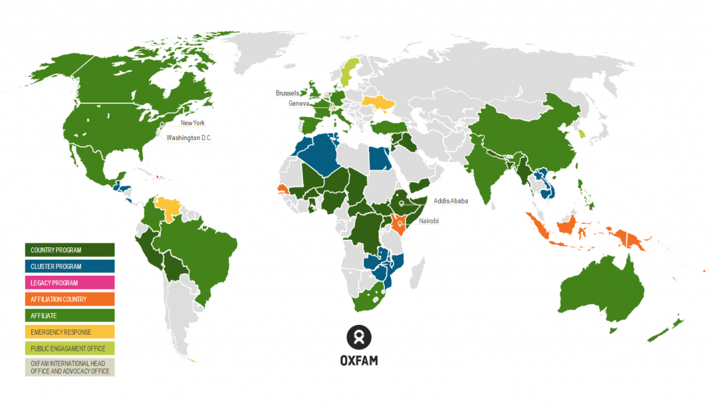 Countries We Work In | Oxfam Canada